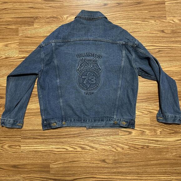 Jackets & Coats | Teamsters Joint Council New Jersey Mens Denim Jacket ...